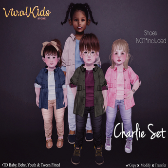 Second Life Marketplace - [Vk!] Charlie Set Navi_Tween